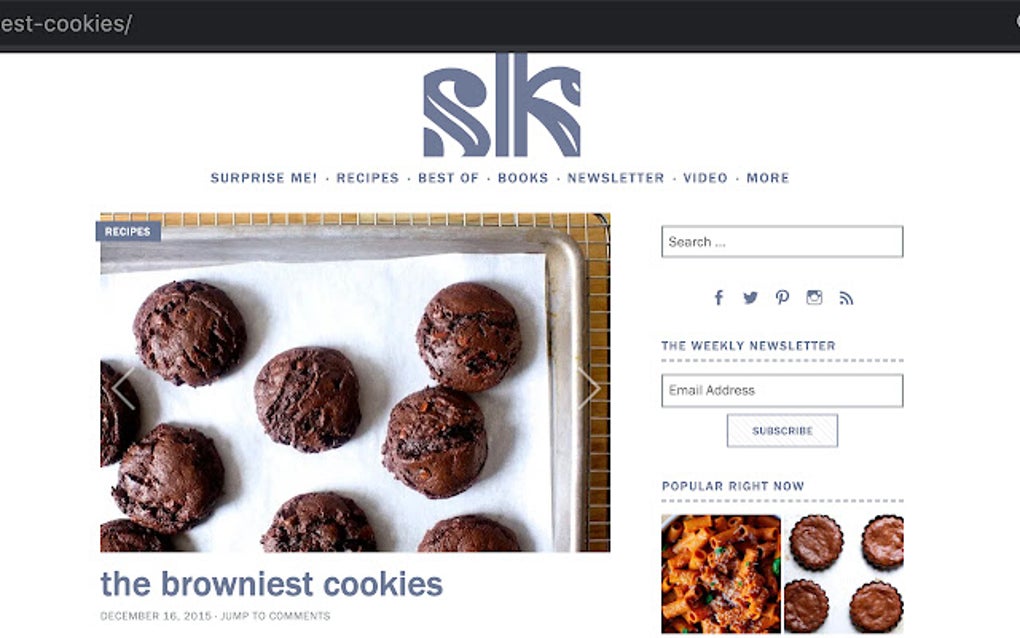 Take Me To Just The Recipe Google Chrome 용 - 확장 프로그램 다운로드