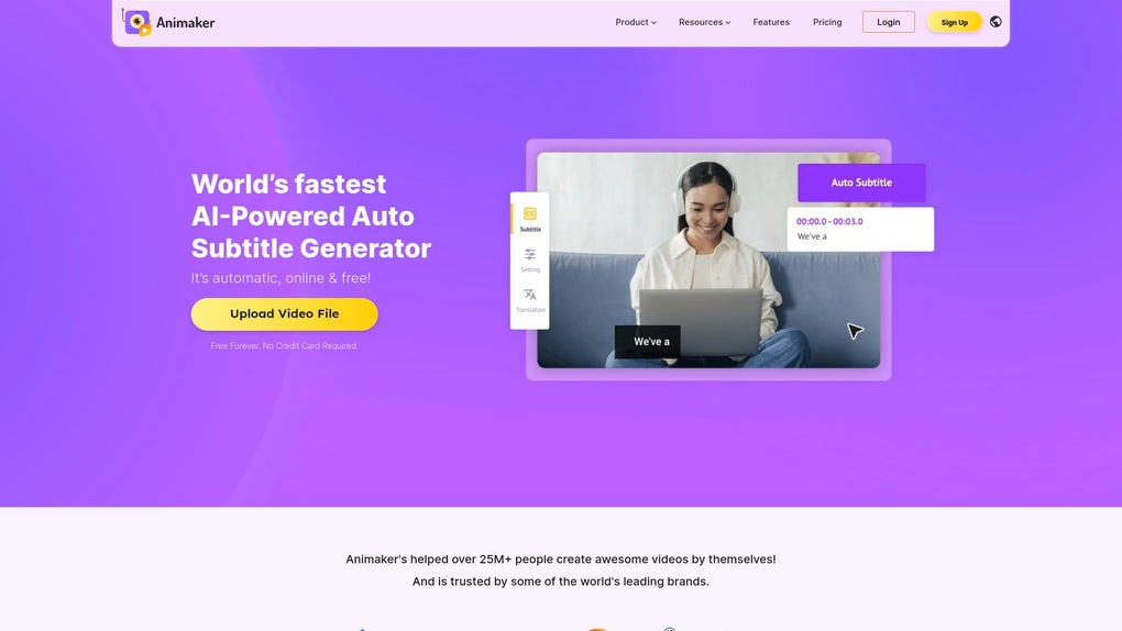 Animaker Subtitles for AI Text summarizer: review, features & use cases