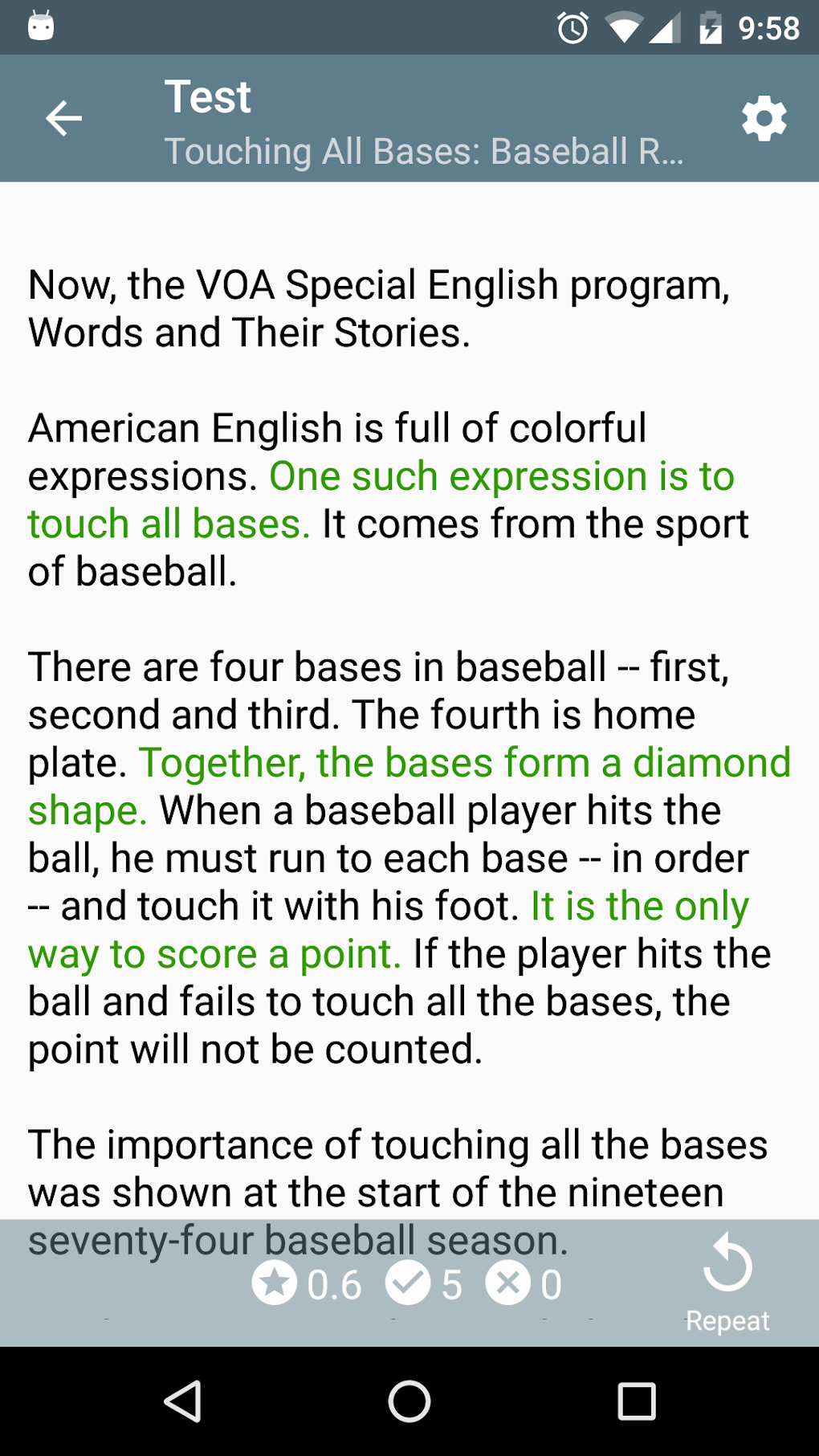 Learn English. Listening for Android - Download