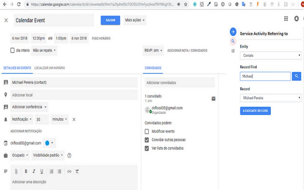 Code-K Event Sync for Microsoft Dynamics 365 cho Google Chrome - Tiện ích mở rộng Tải về