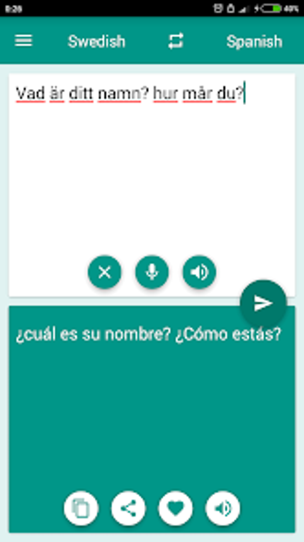 Spanish-Swedish Translator for Android - Download