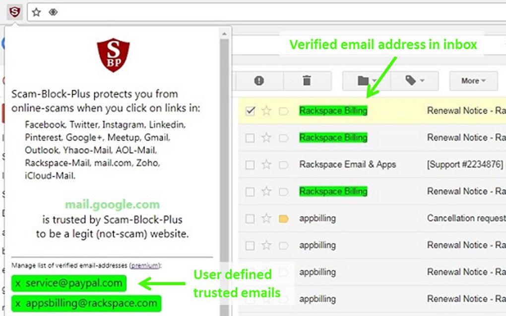 Scam Block Plus Google Chrome 용 - 확장 프로그램 다운로드