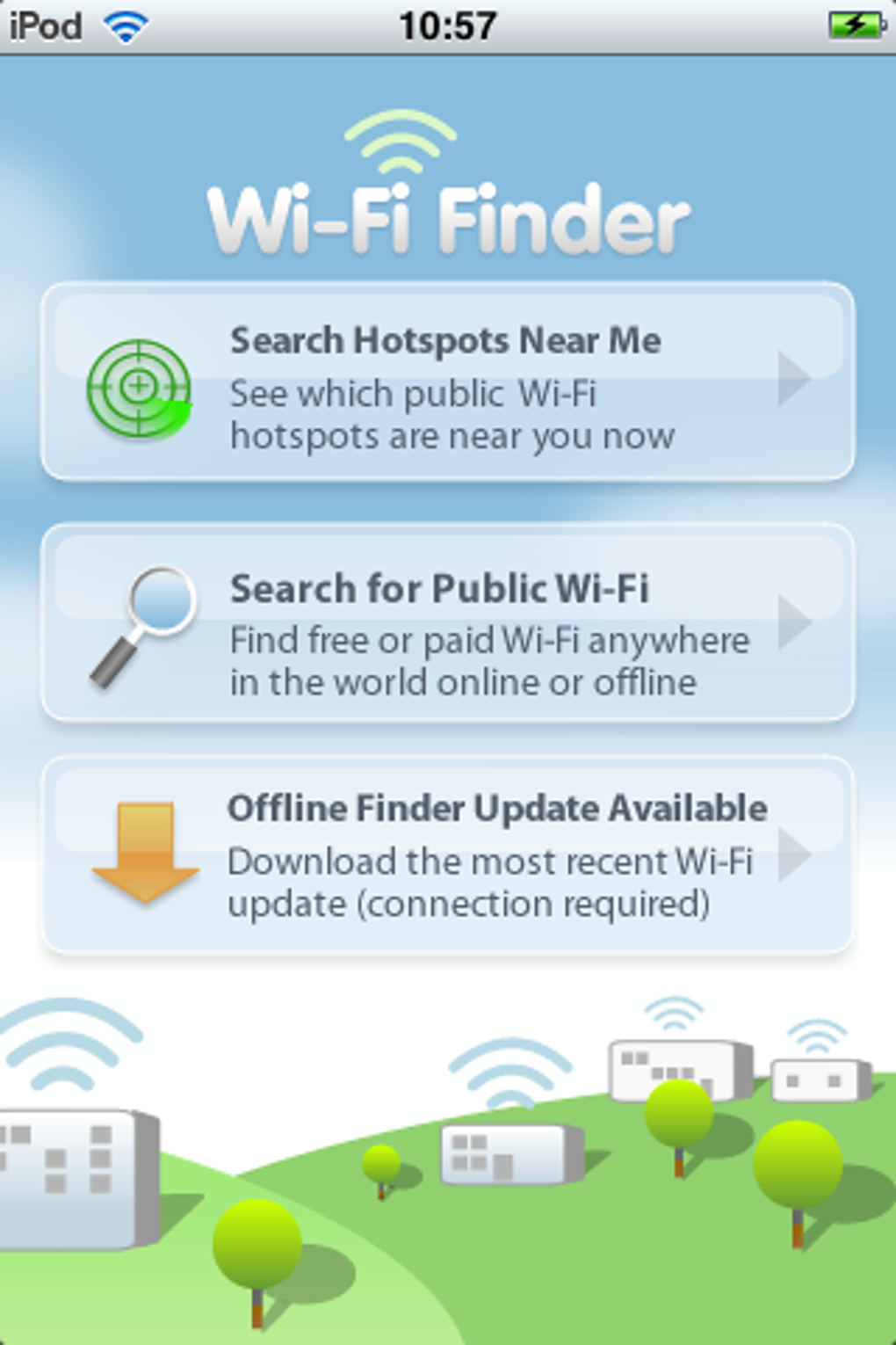 Wi-Fi Finder para iPhone - Descargar