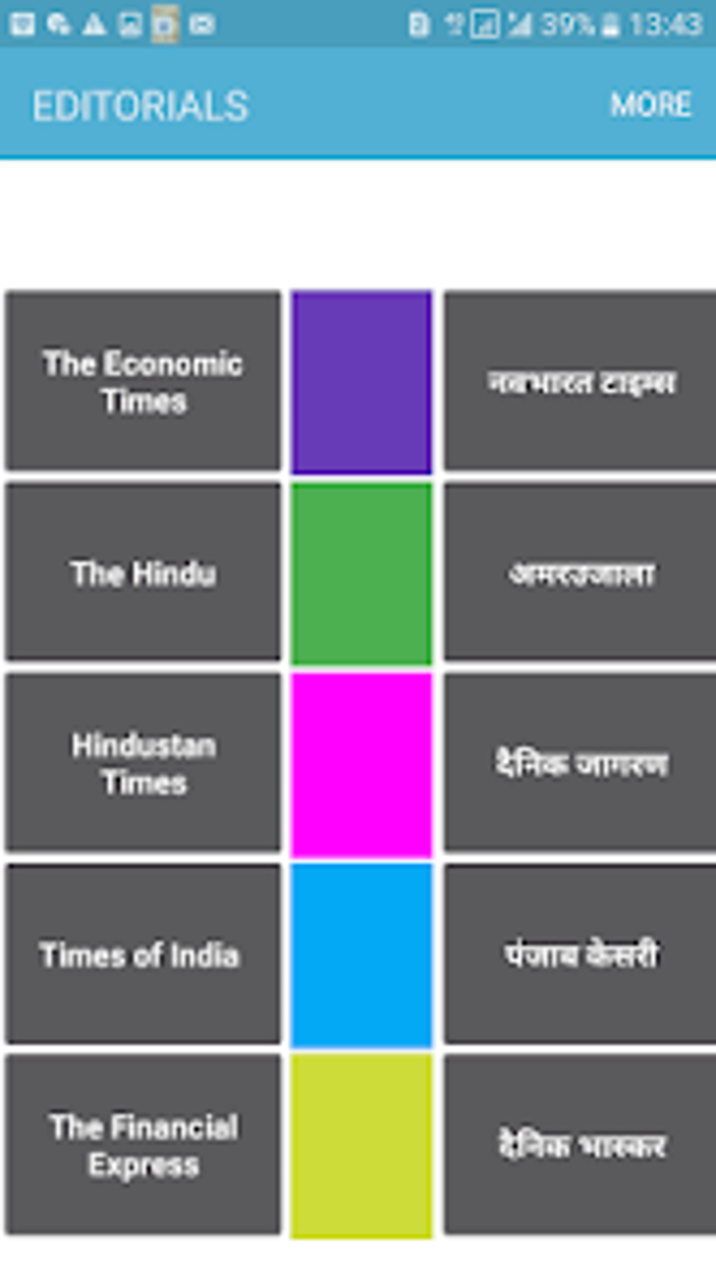 Editorials And Newspapers Hub para Android - Descargar