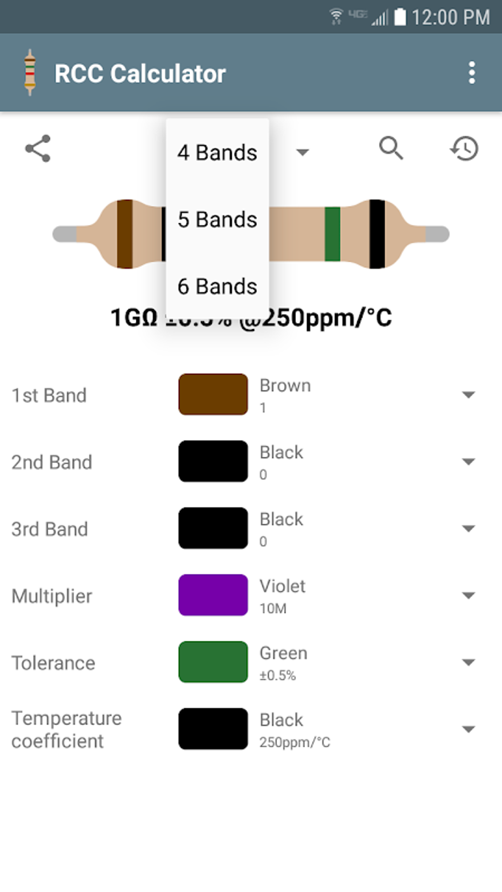 Resistor Color Code Calculator APK Android 
