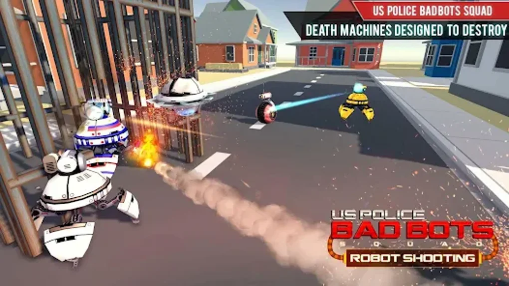 US Police Robot Shooting Games para Android - Descargar