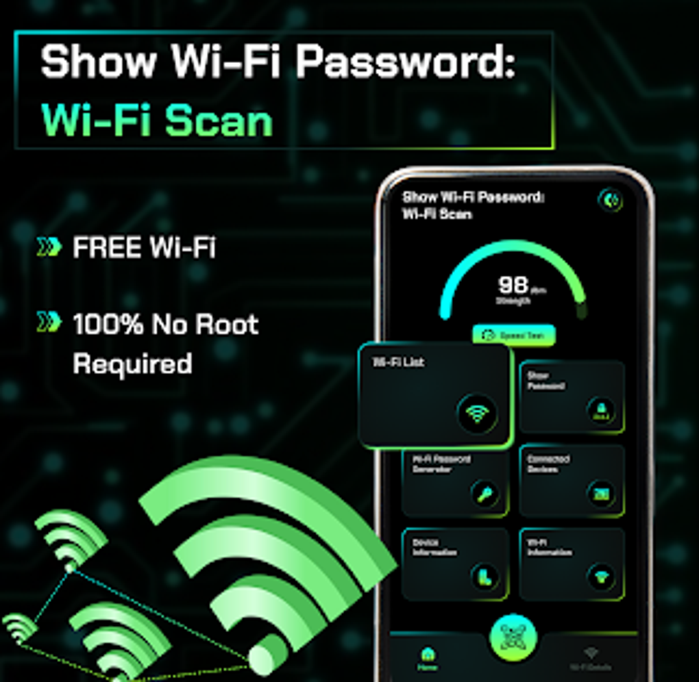 Wifi Password Show: Master Key สำหรับ Android - ดาวน์โหลด