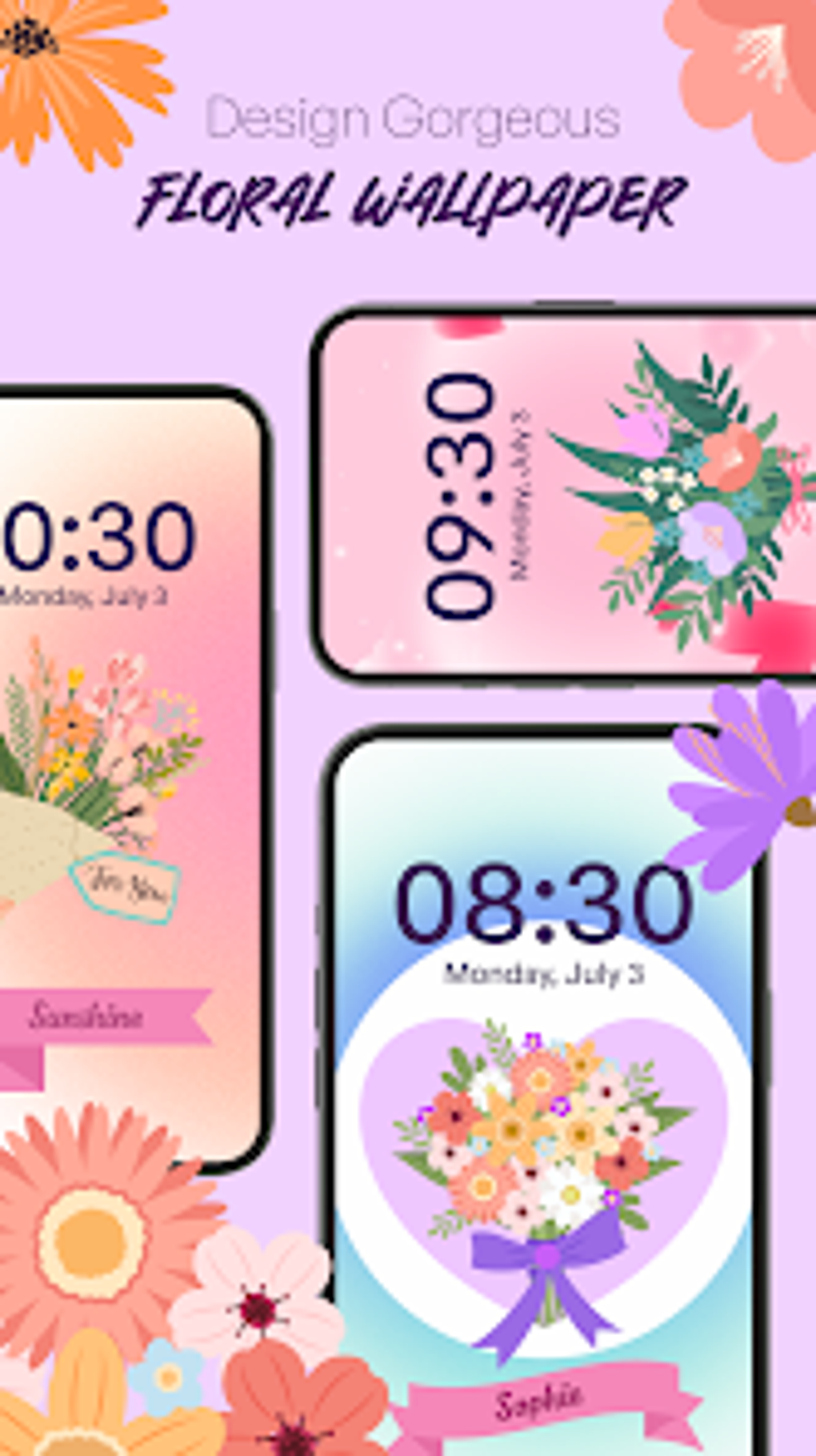 Flower Language Keyboard DIY สำหรับ Android - ดาวน์โหลด