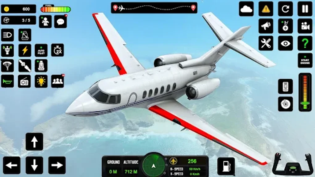 Flight Simulator Airplane Game cho Android - Tải về