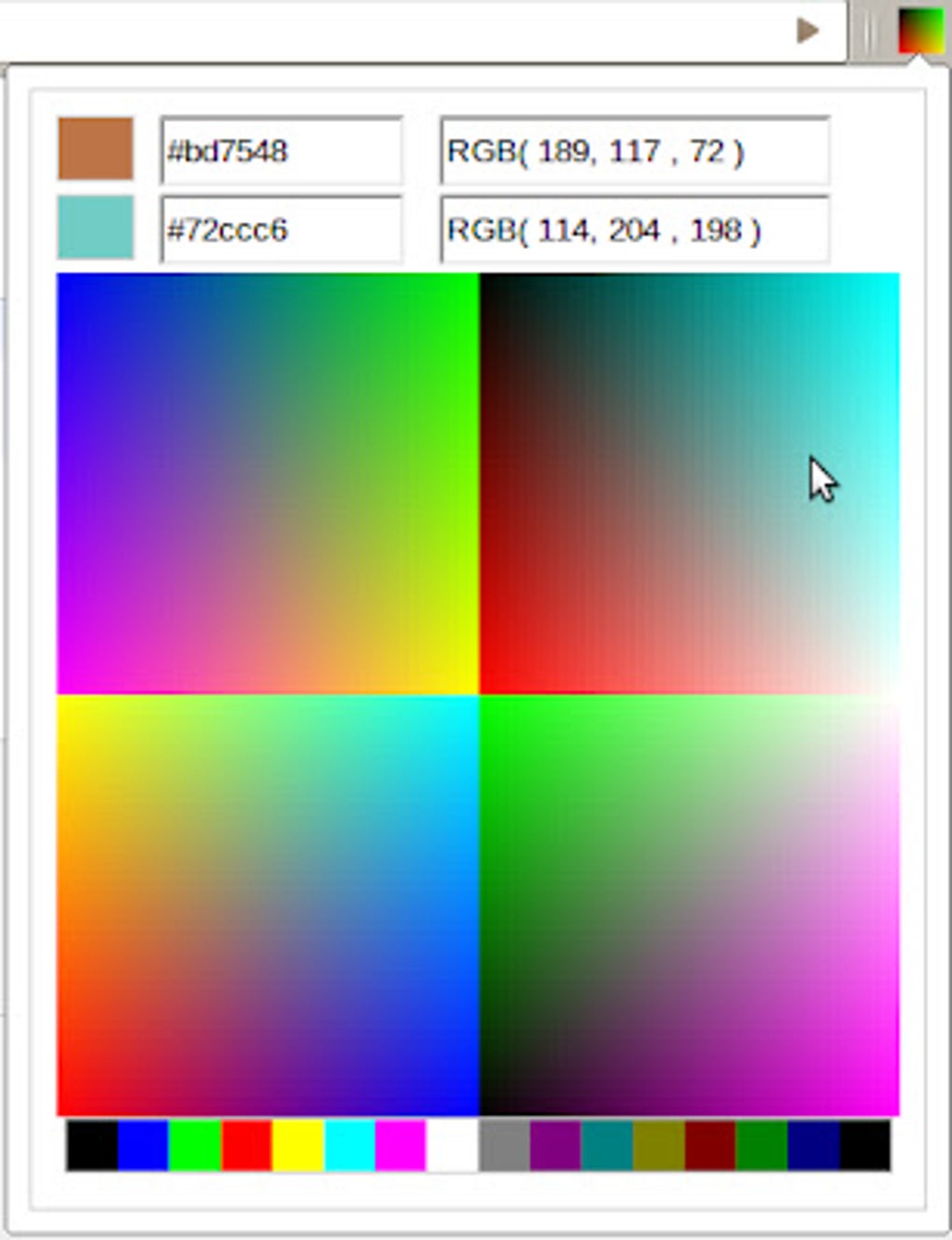 Color Picker Google Chrome 용 - 확장 프로그램 다운로드