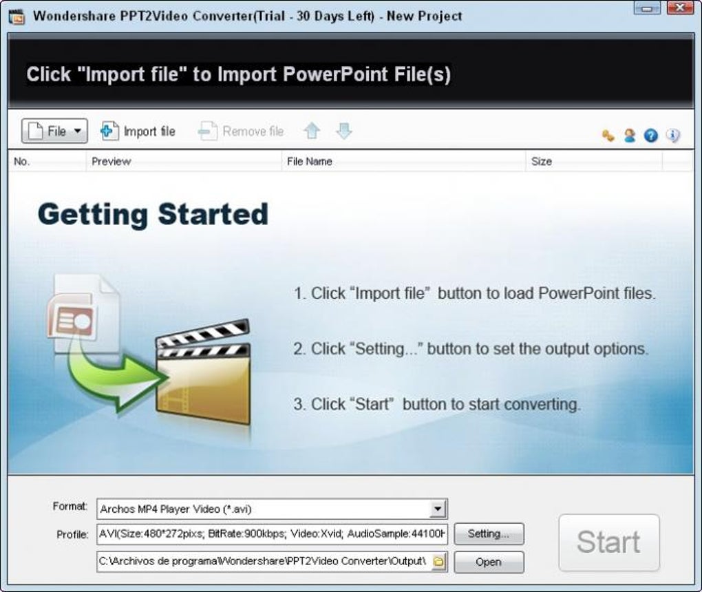 Wondershare PPT2Video Converter - Descargar