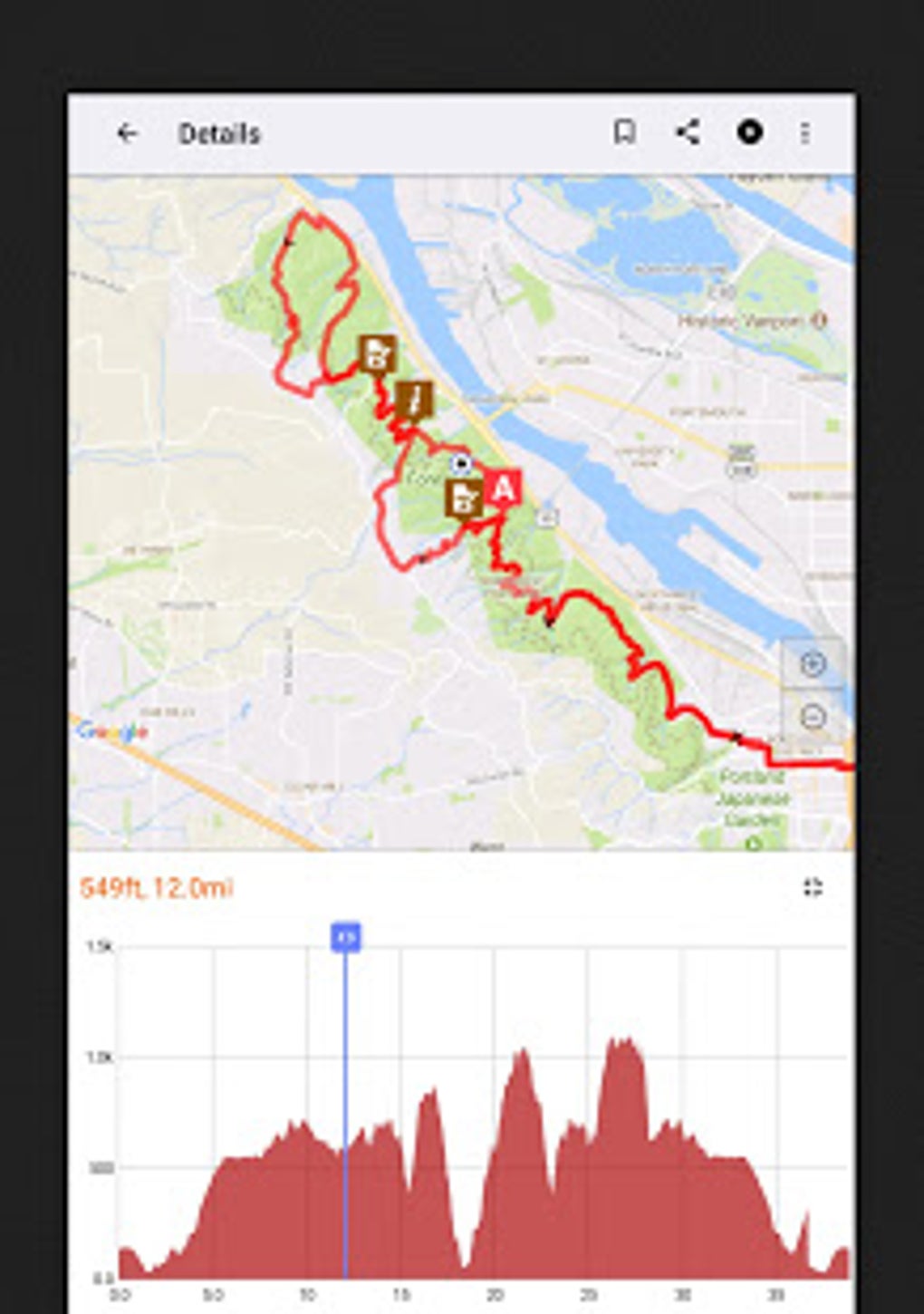 Android Ride With GPS Bike Route Planning And Navigation 