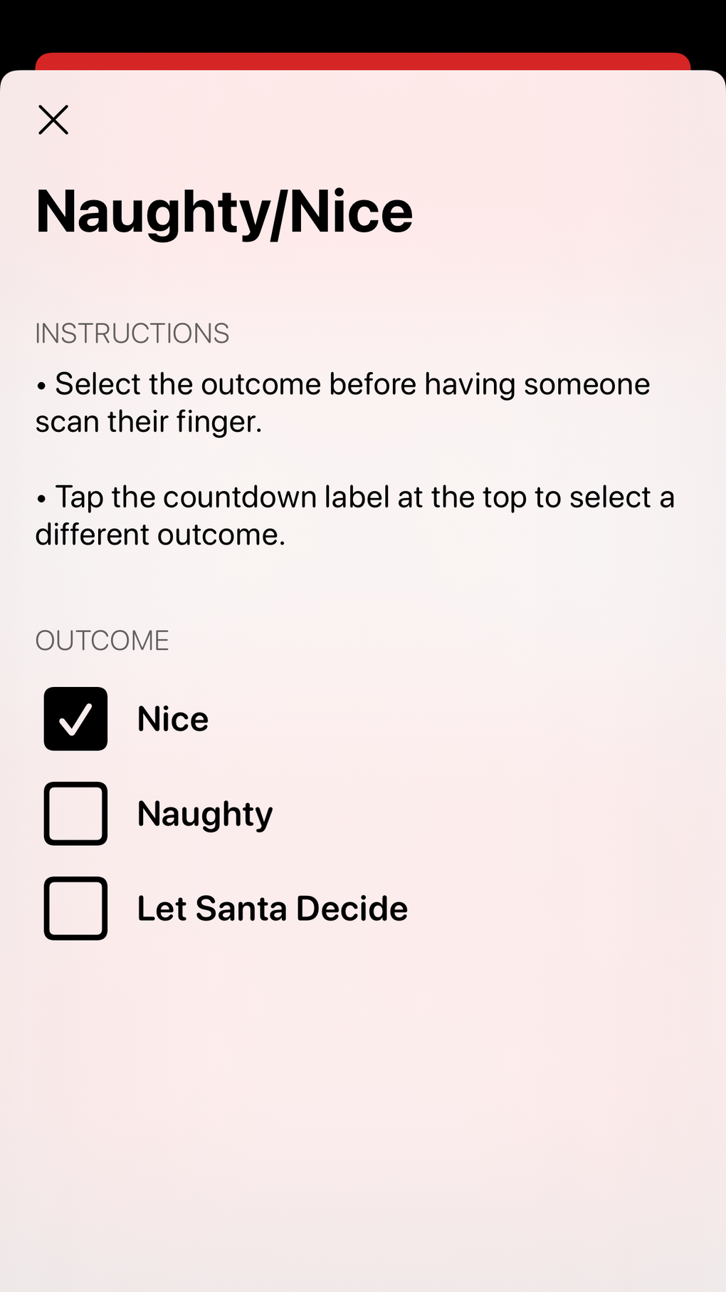 iPhone 용 Santas Naughty or Nice List - 다운로드
