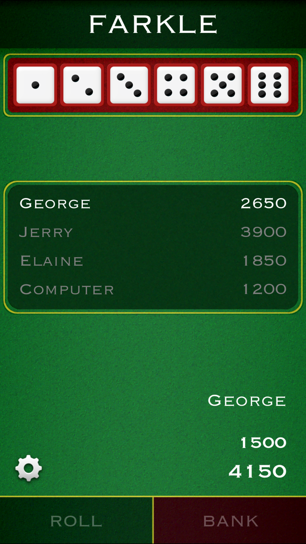 Farkle 10000 para iPhone - Descargar