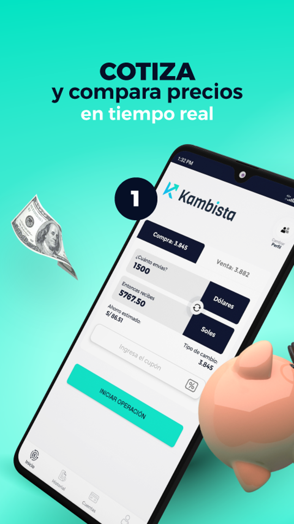 Kambista: Cambia dinero online APK for Android - Download
