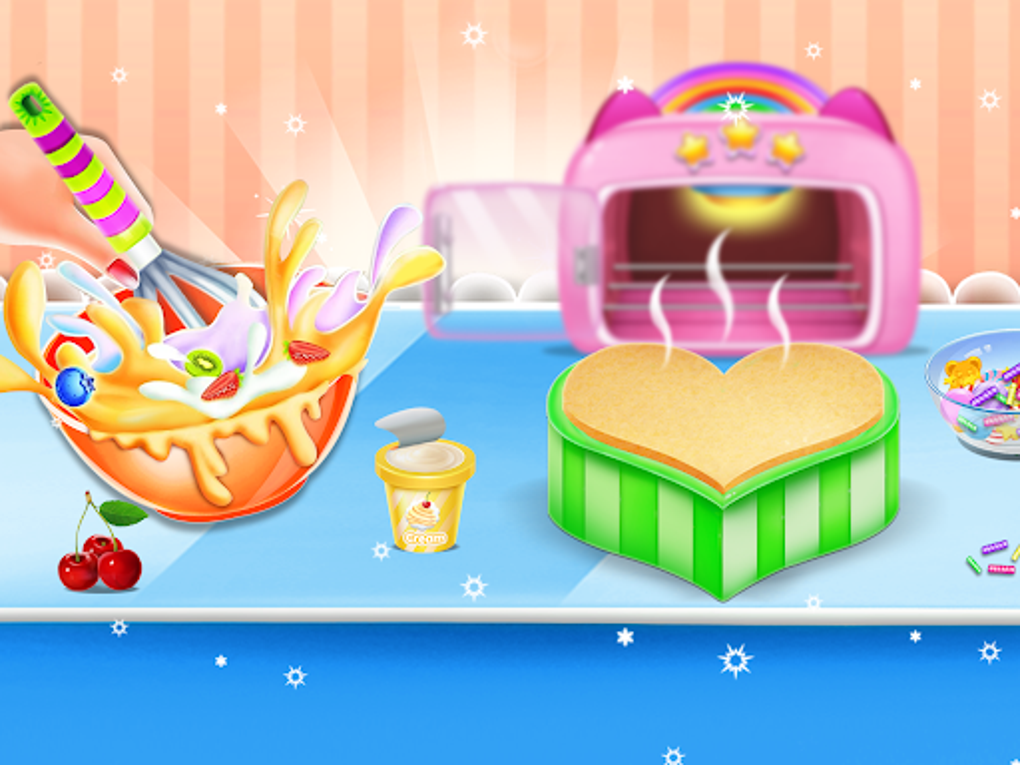 Sweet unicorn cake bakery chef pour Android - Télécharger