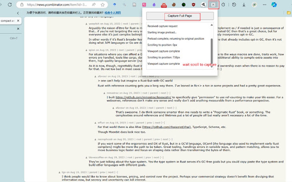 Full Page Screenshot for Google Chrome - Extension Download