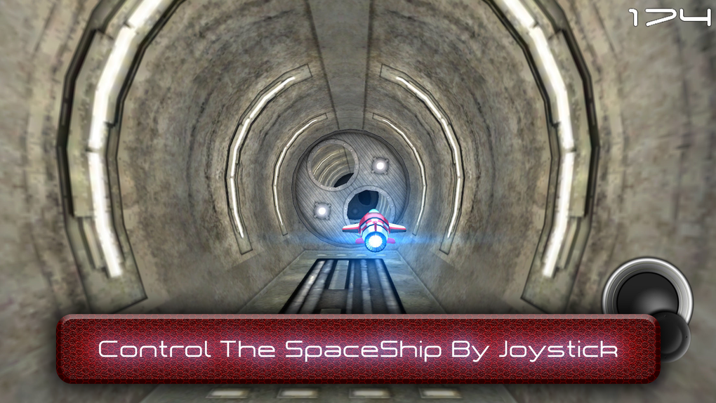Tunnel Trouble-Space Jet Games for iPhone - Download