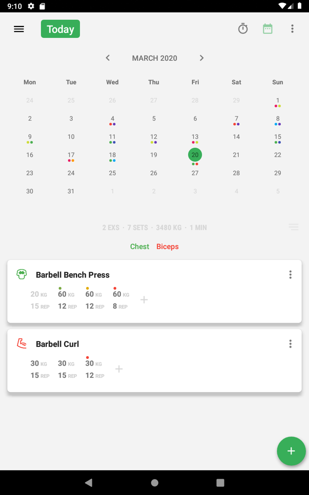GymKeeper - Workout Tracker Gym Log para Android - Download