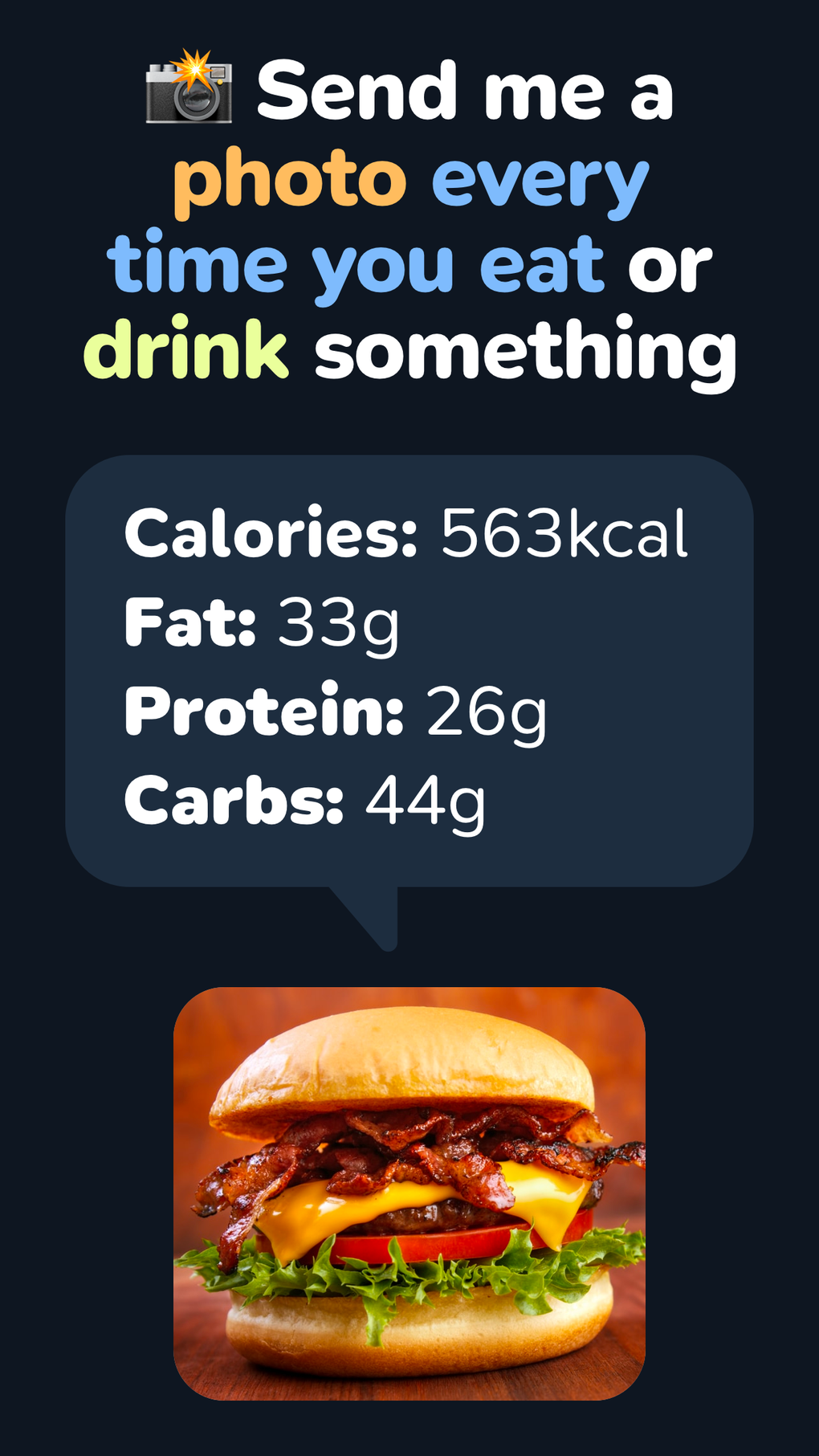 Food Tracker by Meals.Chat for iPhone - Download