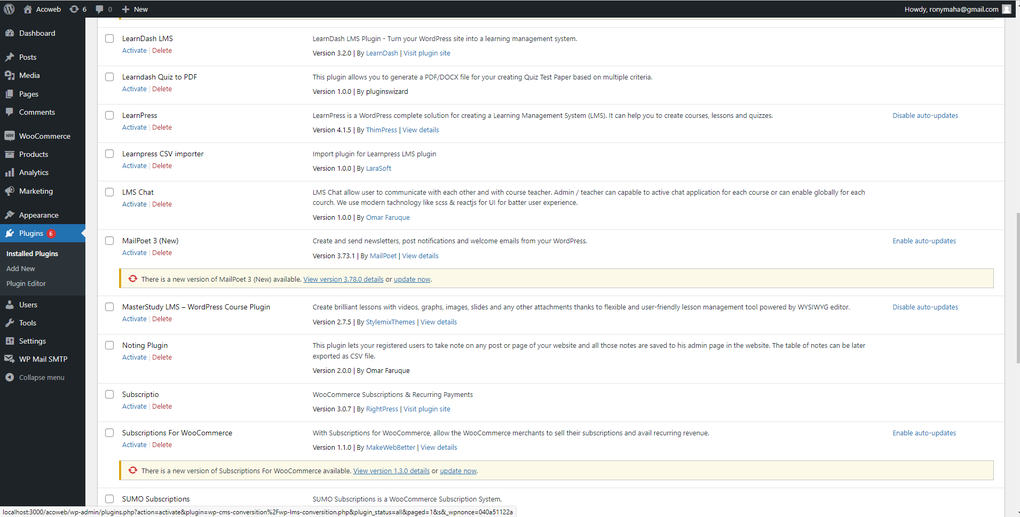 Learning Management System LMS Chat Application para WordPress - Descargar