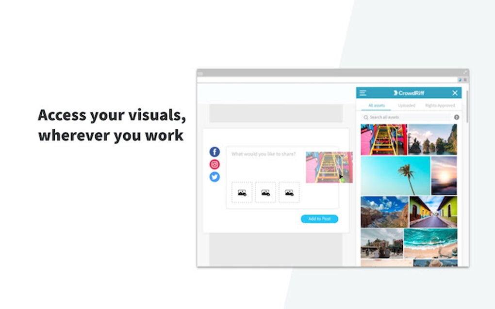CrowdRiff Sidekick for Google Chrome - Extension Download