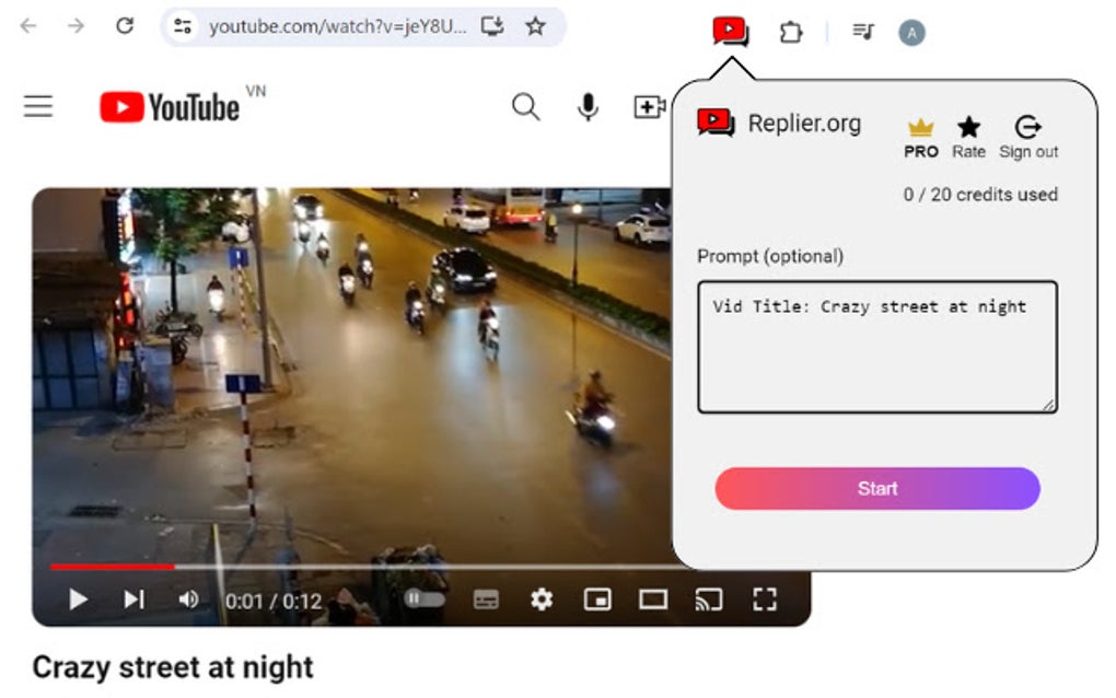 Youtube comments responder for Google Chrome - Extension Download