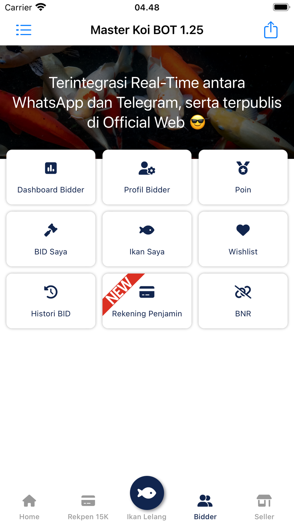 iPhone için Master Koi BOT - İndir