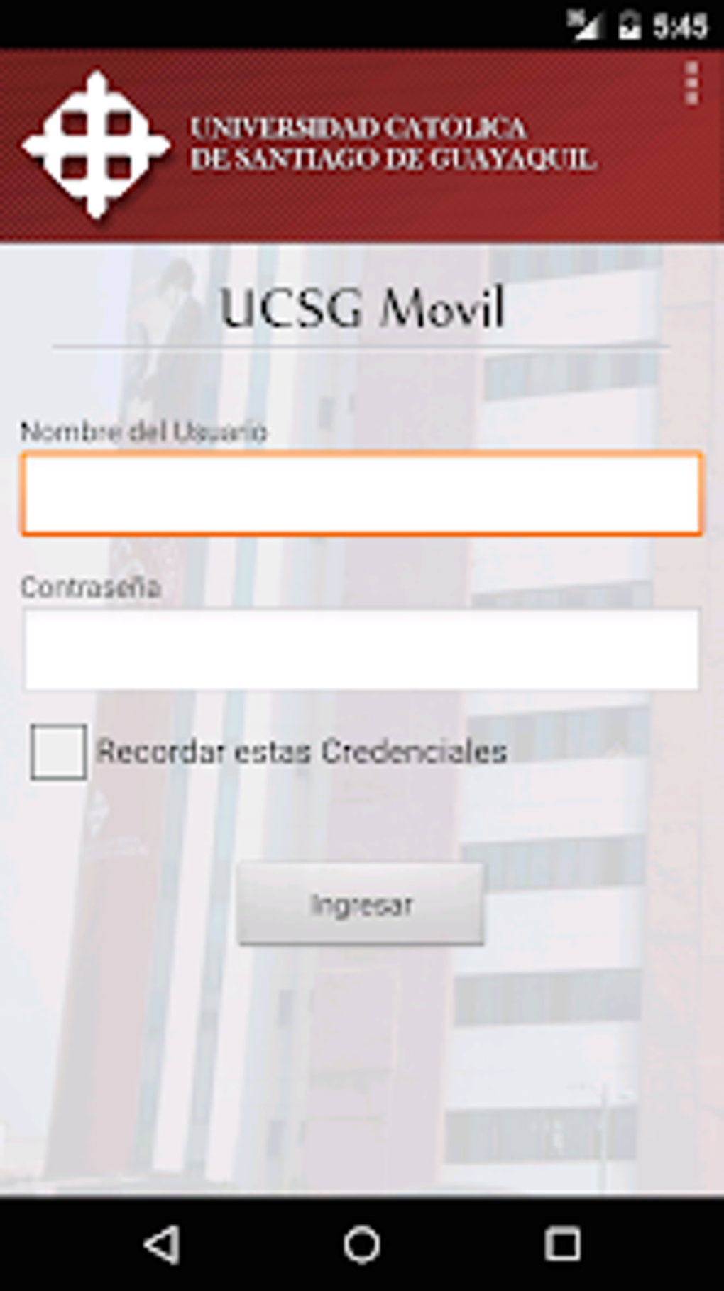 UCSG Movil for Android - Download