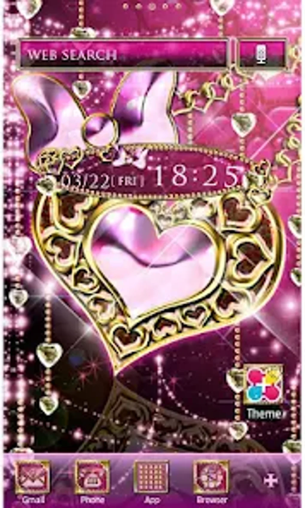 Charm of LOVE Wallpaper Theme for Android - Download