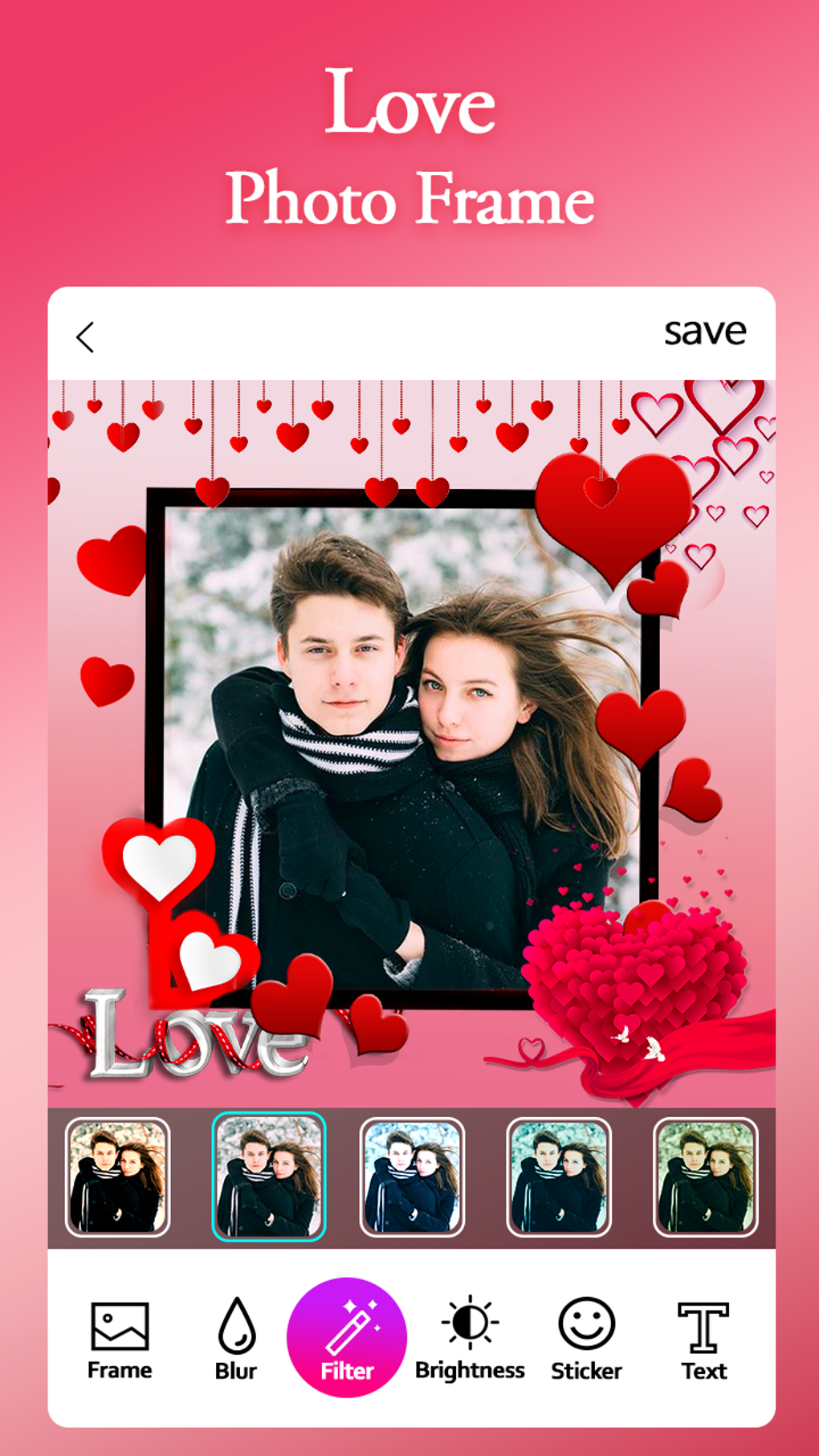 Love Photo Frame for Android - Download