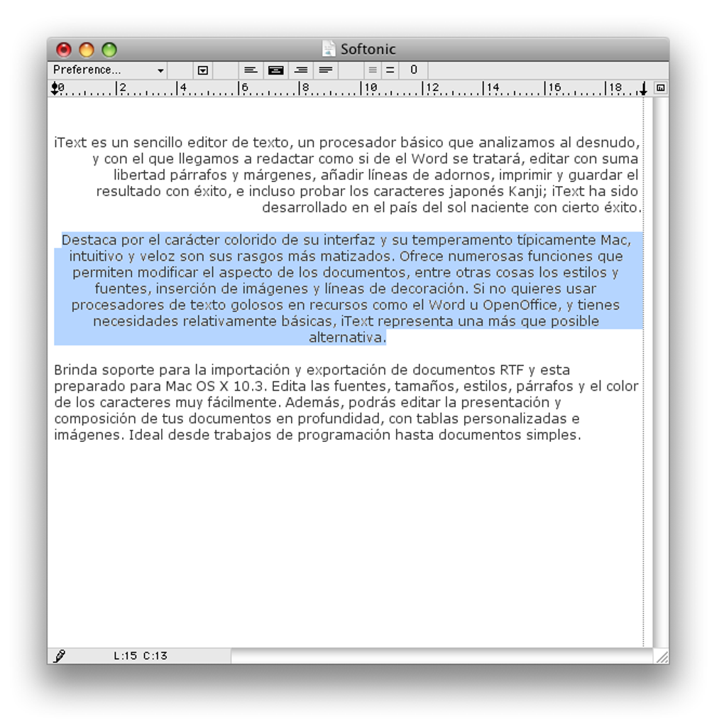 iText para Mac - Descargar