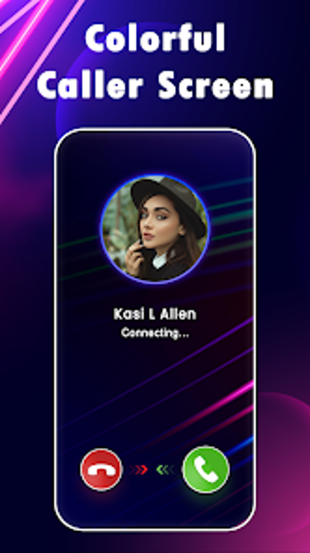 Color Call Screen Call Theme para Android - Descargar