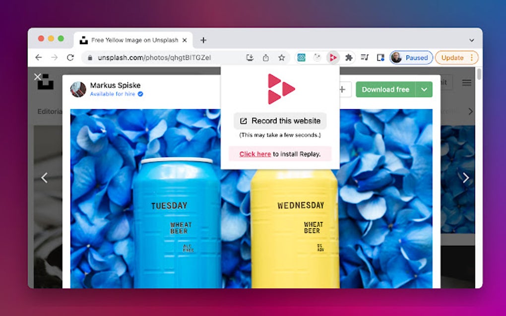 Replay Launcher for Google Chrome - Extension Download
