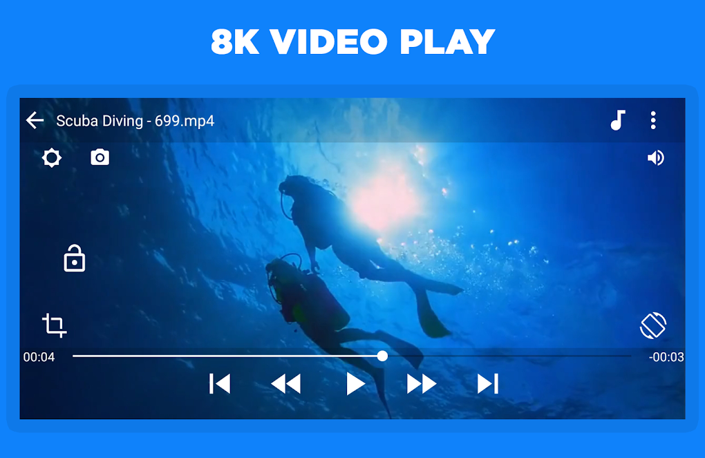 8k video player for Android - Download