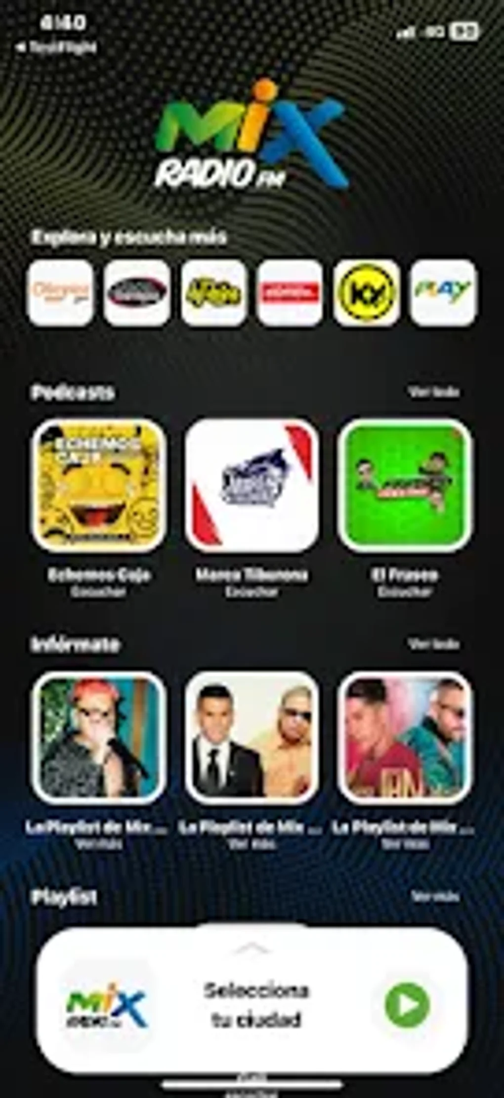 Mix Radio for Android - Download