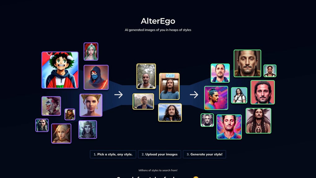 Alter Ego AI for AI Image generator & editor: review, features & use cases