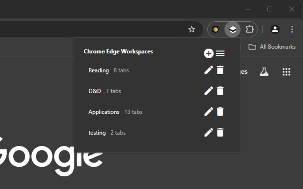 Edge Workspaces for Google Chrome - Extension Download