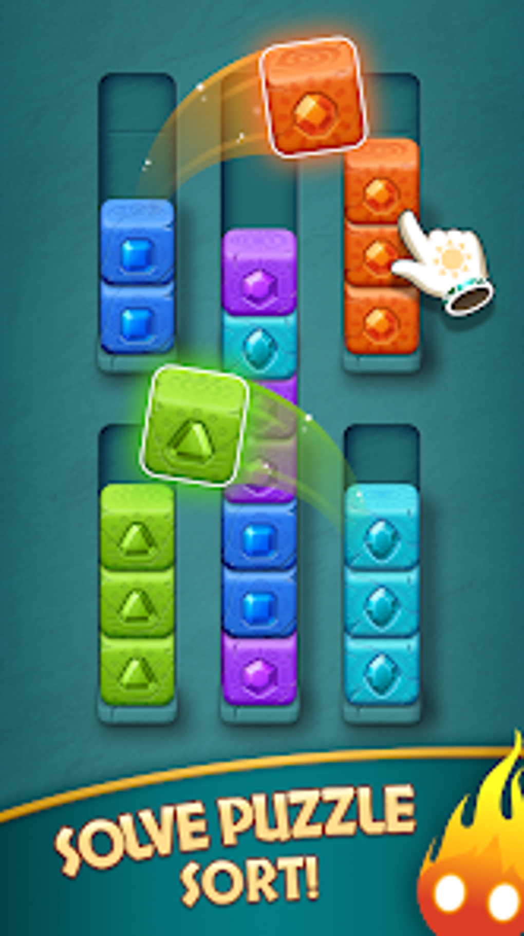 Block Temple: Sort Mania สำหรับ Android - ดาวน์โหลด