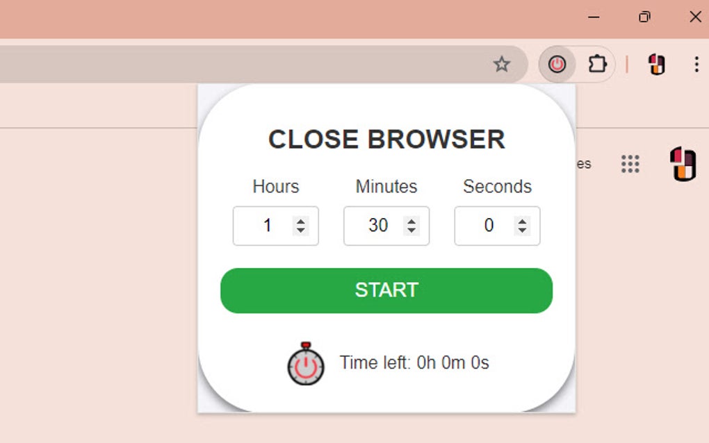 Close Browser - Schedule the Shutdown of Your Tabs Google Chrome 용 - 확장 ...