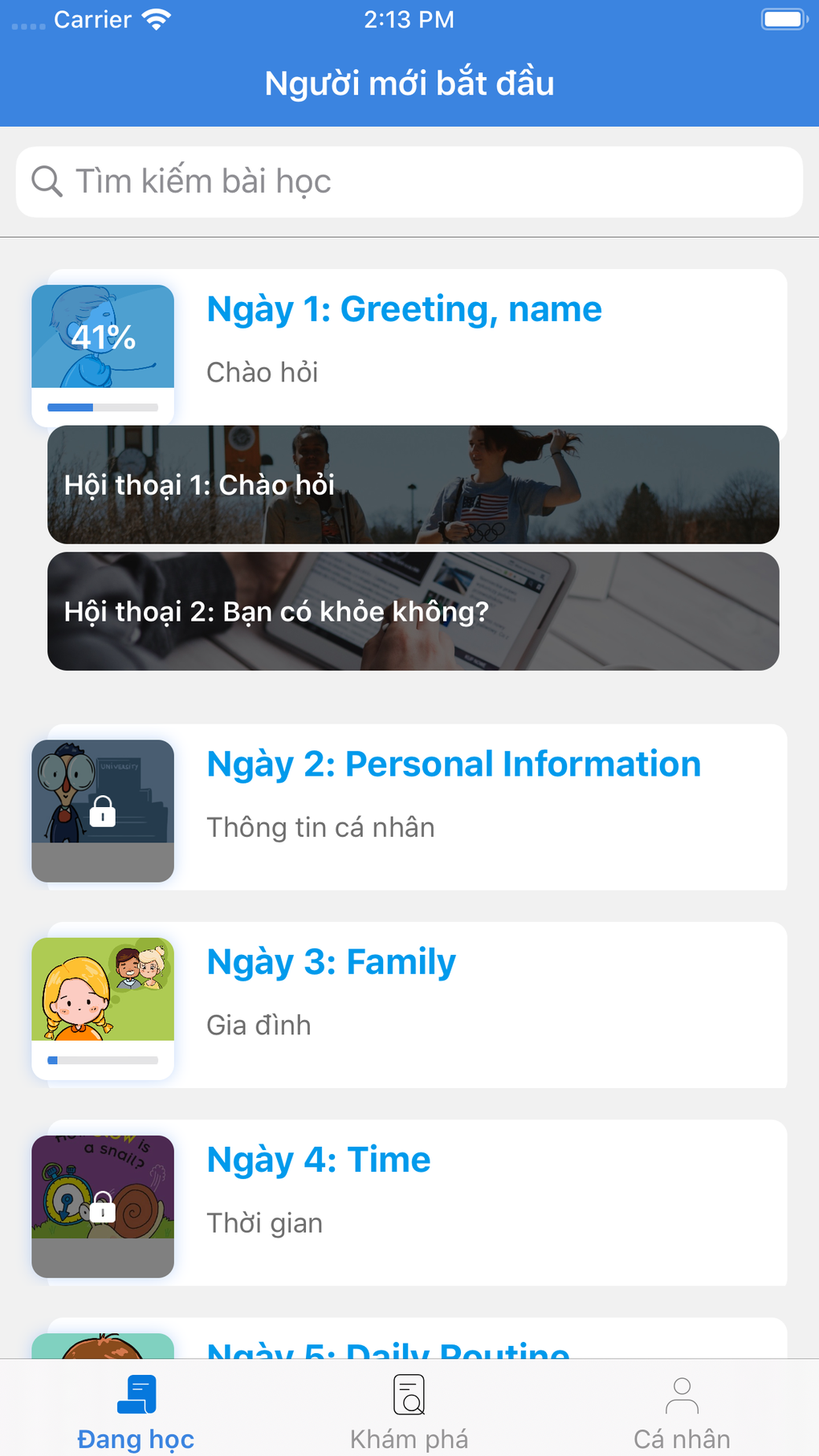 Atomic: Học tiếng Anh siêu tốc para iPhone - Download