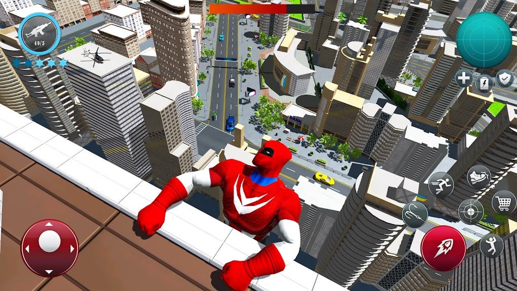 Spider Games Flying Super Hero para Android - Descargar
