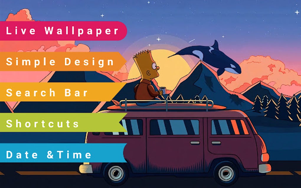 Bart Simpson Live Wallpaper para Google Chrome - Extensión Descargar
