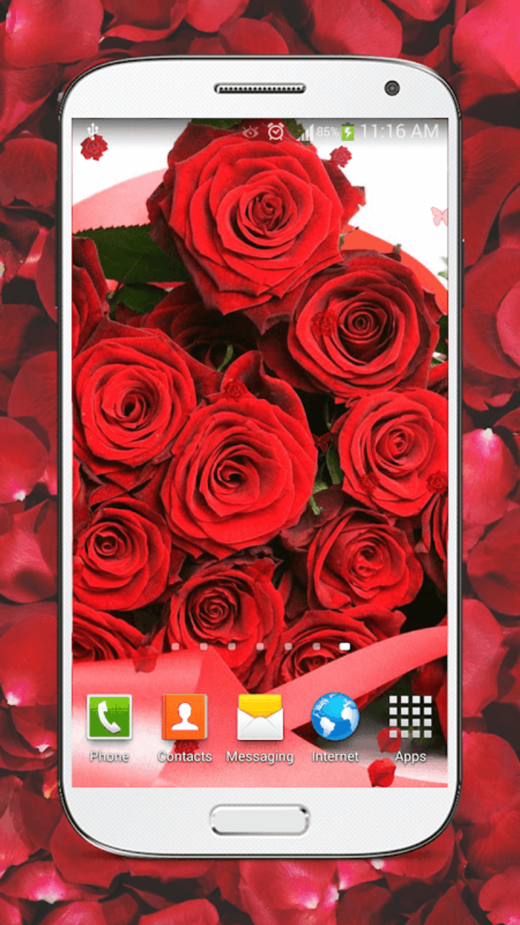 Android 용 Red Roses Live Wallpaper HD APK - 다운로드