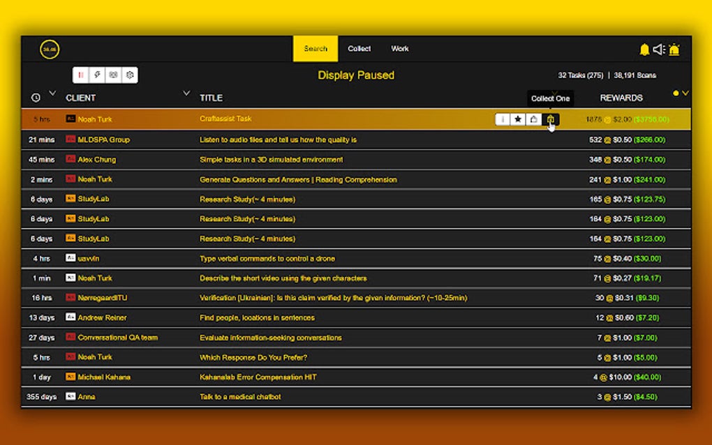 MTurk Pro Google Chrome 용 - 확장 프로그램 다운로드