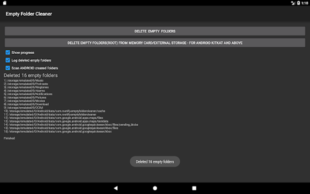 Empty Folder Cleaner APK for Android - Download