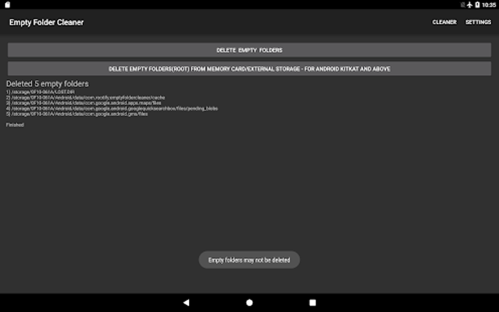 Empty Folder Cleaner APK for Android - Download