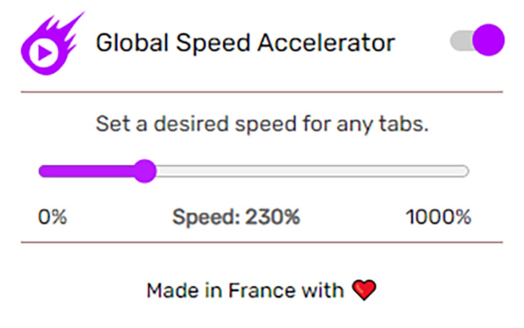 Global Speed Accelerator for Google Chrome - Extension Download
