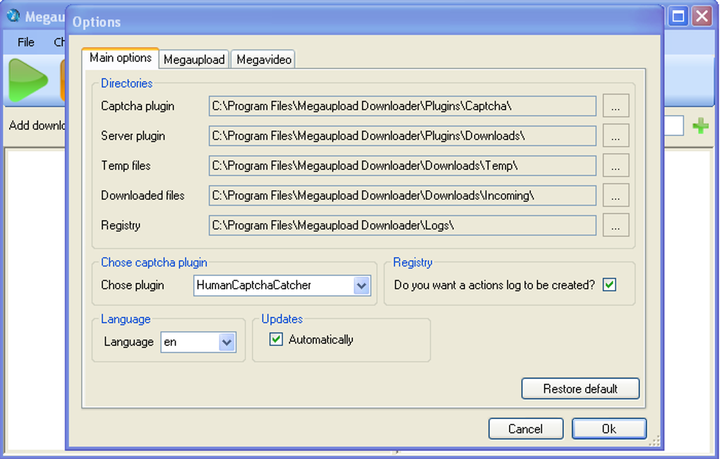 Megaupload Downloader - Download