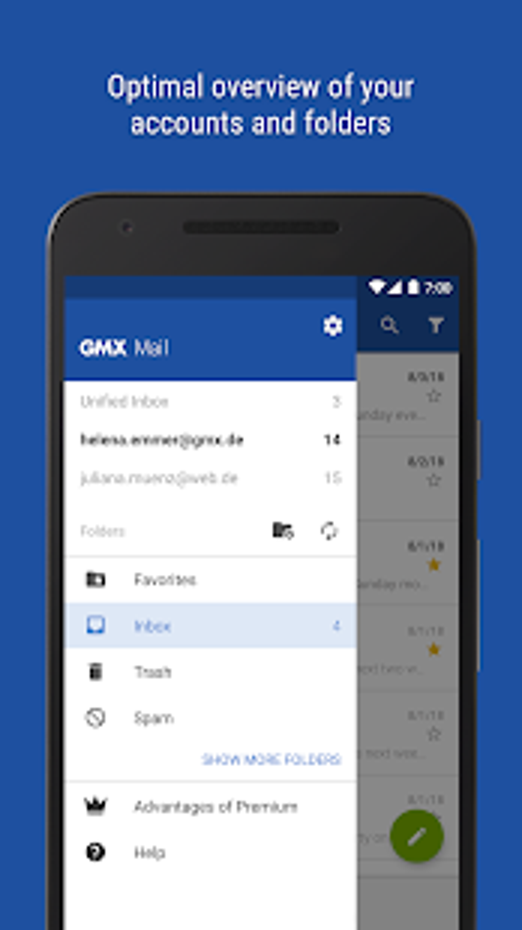 GMX - Mail Cloud APK para Android - Descargar